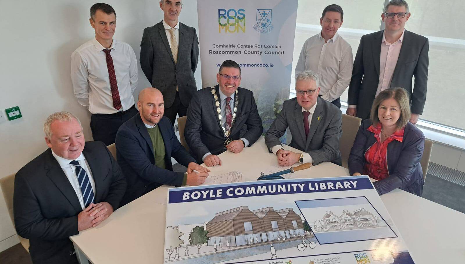 Contract documents for Boyle’s new €7m Community Library signed - News ...