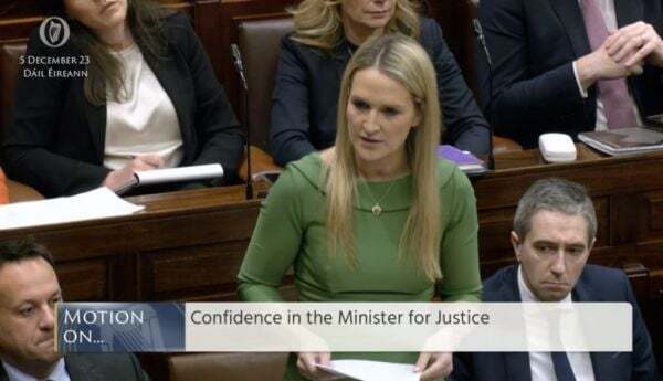 Minister for Justice Helen McEntee wins confidence vote - Homepage ...