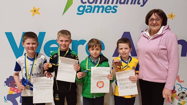 County's children get creative at Community Games handwriting finals ...